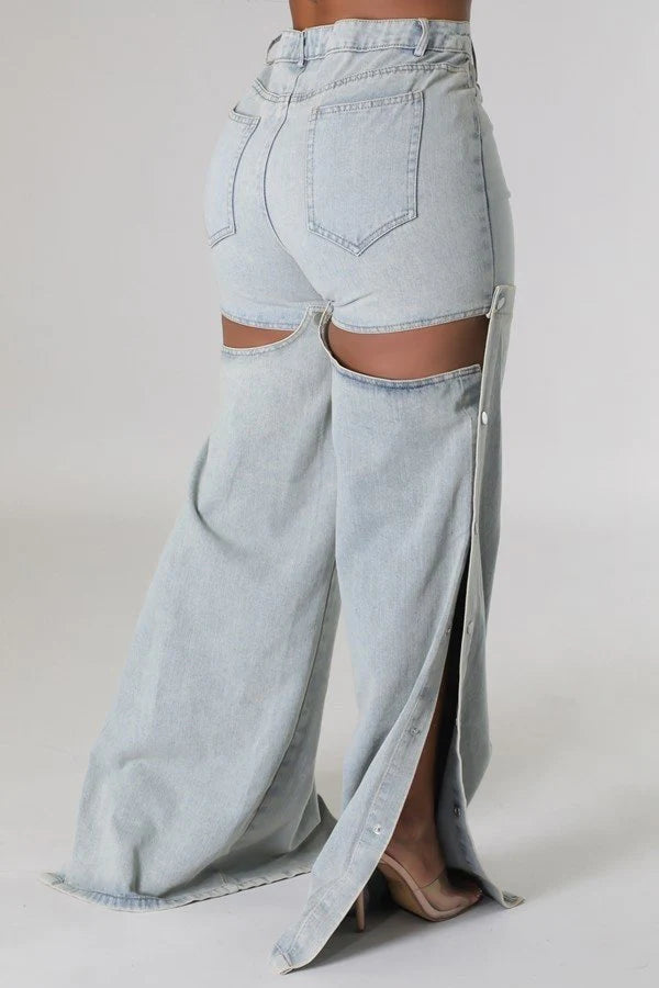 “Breakaway” Denim Jeans – Designs In VOGUE